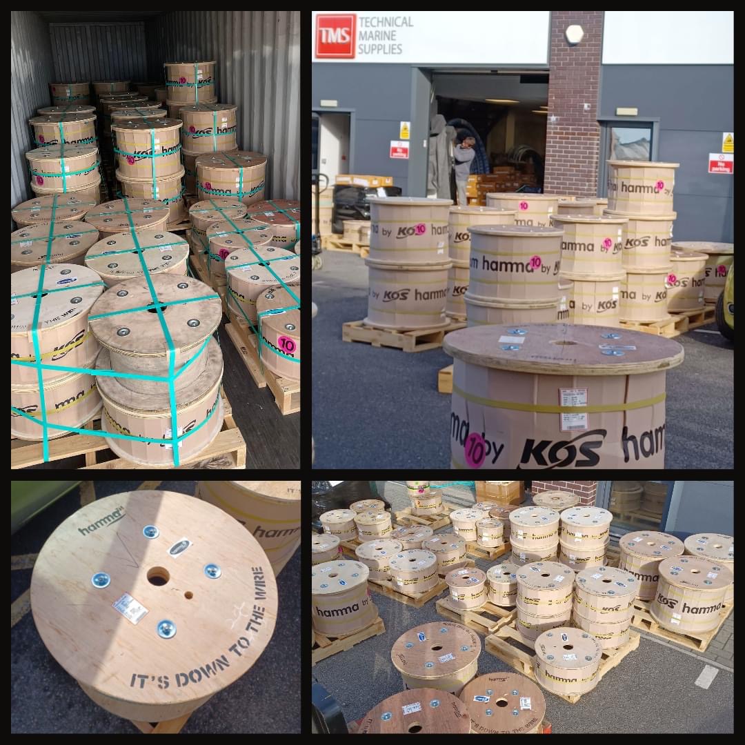 14,000kgs of hamma wire rope - hamma Marine & Indusrial